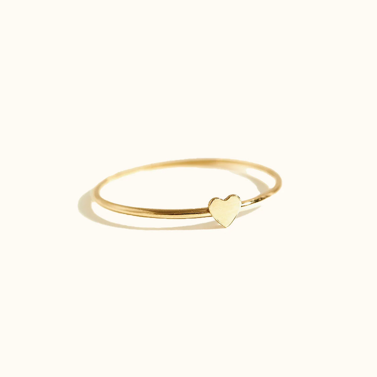 Heart Stacking Ring | Gold | ROSE & LEE CO. – Rose & Lee Co