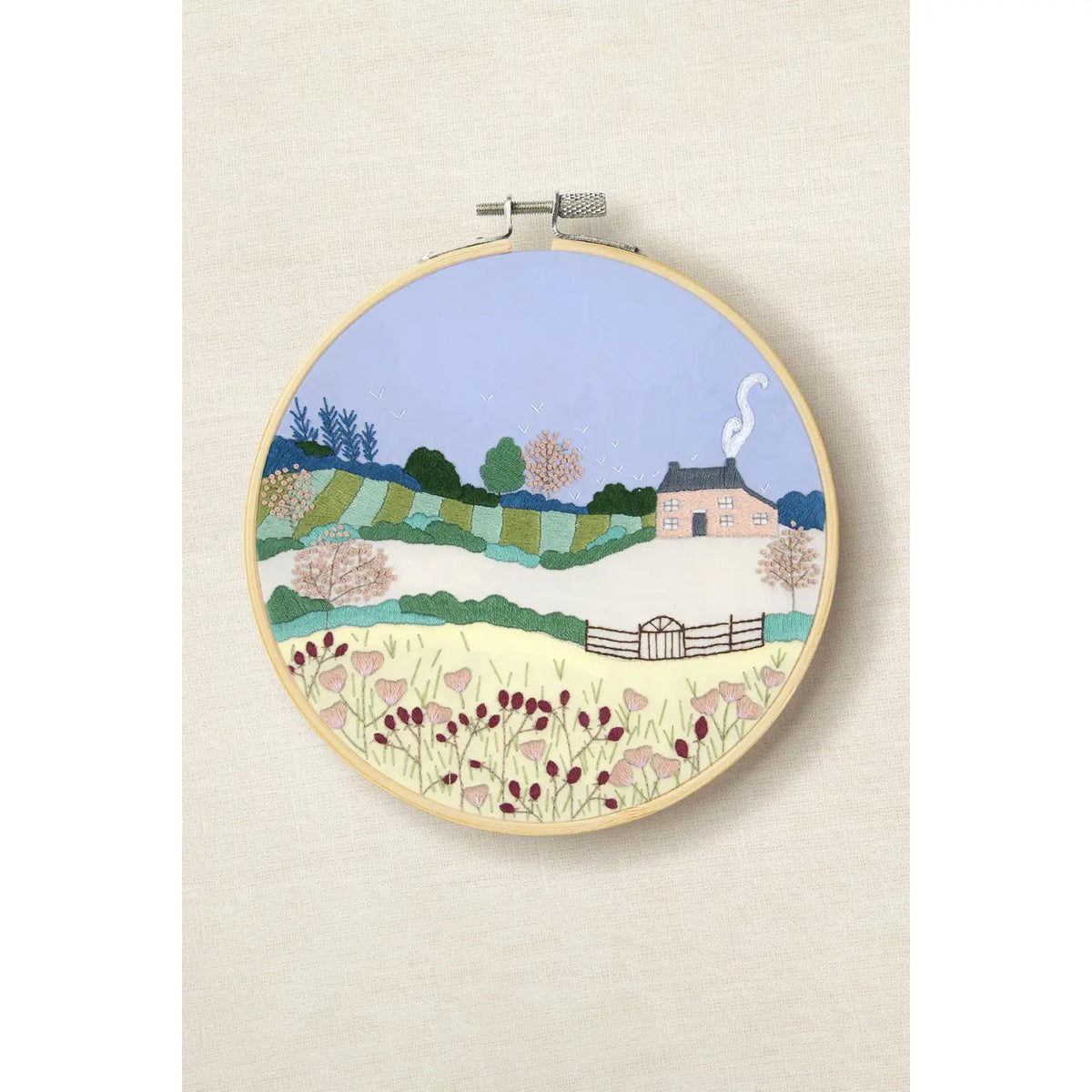 Spring Landscape Embroidery Kit | ROSE & LEE CO. – Rose & Lee Co
