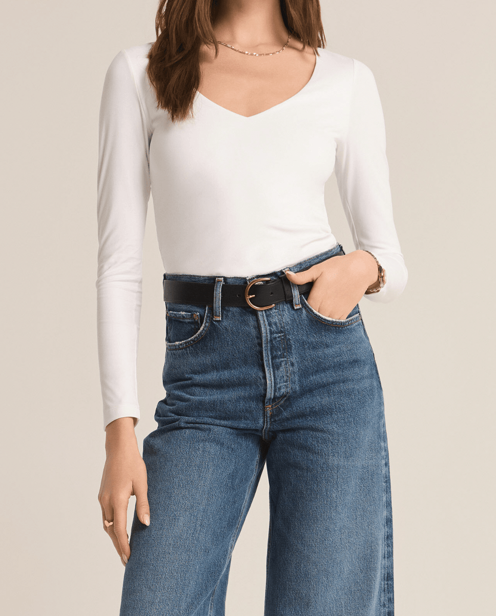 Avala Top | White | ROSE & LEE CO. – Rose & Lee Co