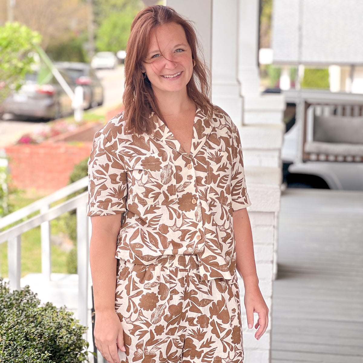 Rhett Shorts | Rum Print | ROSE & LEE CO. – Rose & Lee Co