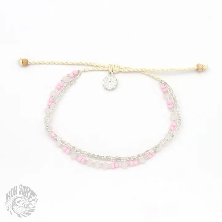 Kanawa Beaded Bracelet | Pink | ROSE & LEE CO. – Rose & Lee Co