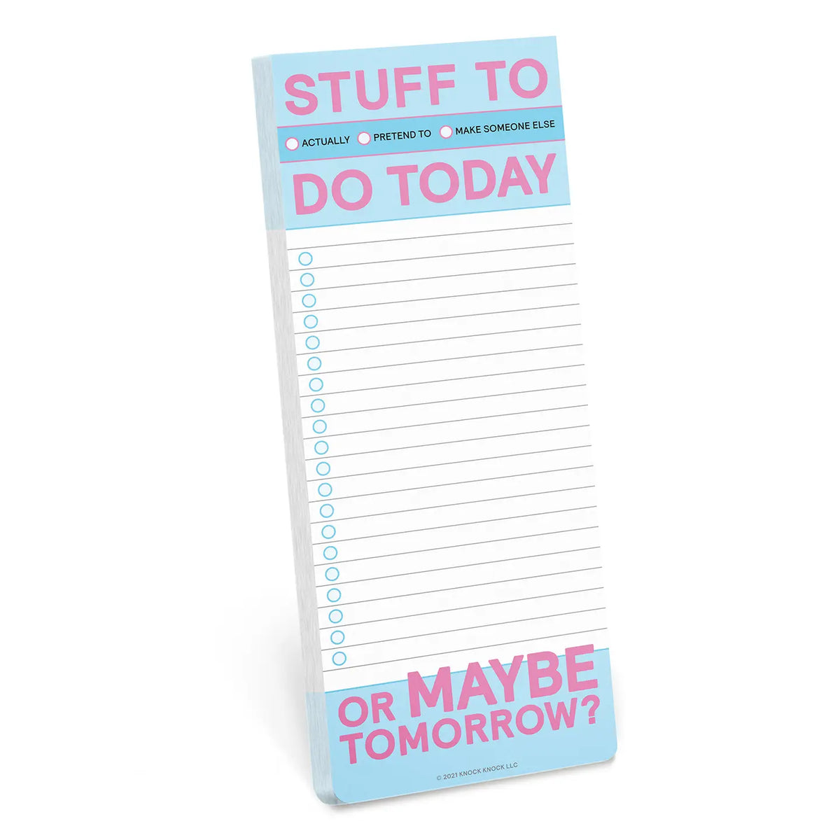 Stuff To Do Today | Make A List Pad | ROSE & LEE CO. – Rose & Lee Co