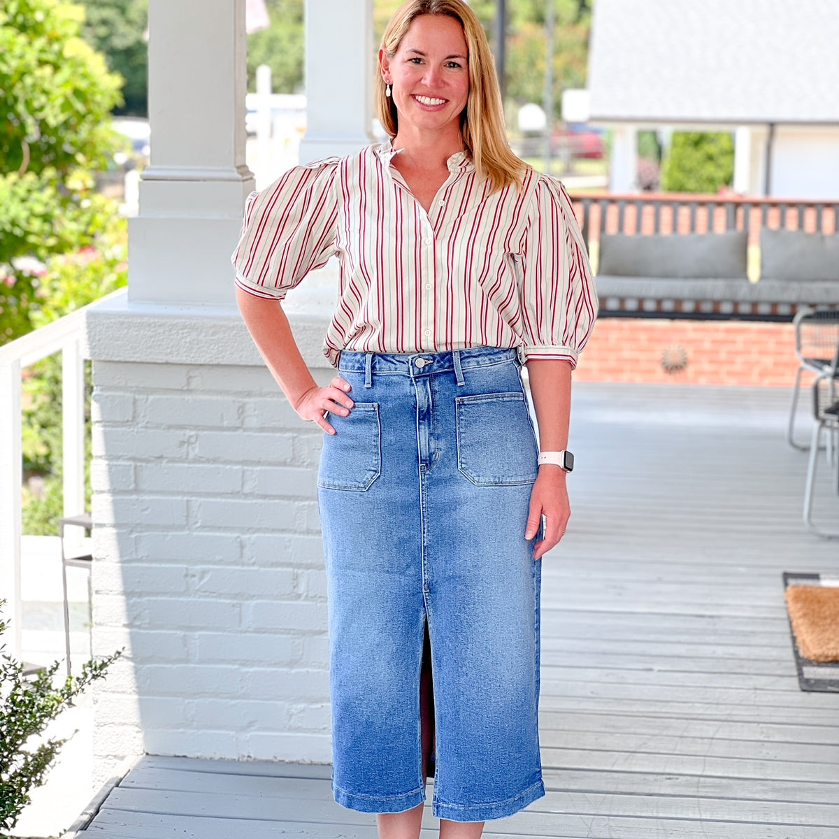 Zaria Top | Cloud Dancer | ROSE & LEE CO. – Rose & Lee Co